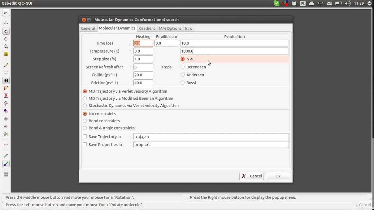 Introdução ao Gabedit 4 - YouTube
