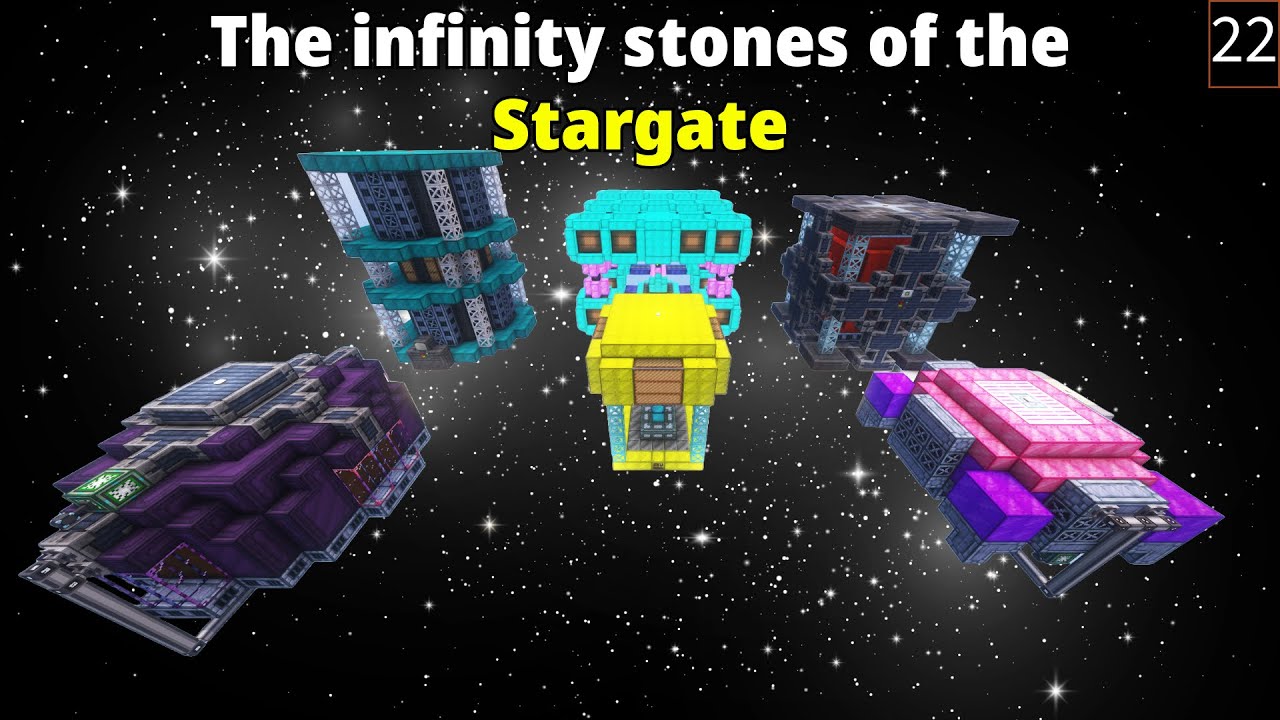 Make a Stargate with just 6 GREGTECH BLOCKS- Star Technology - YouTube