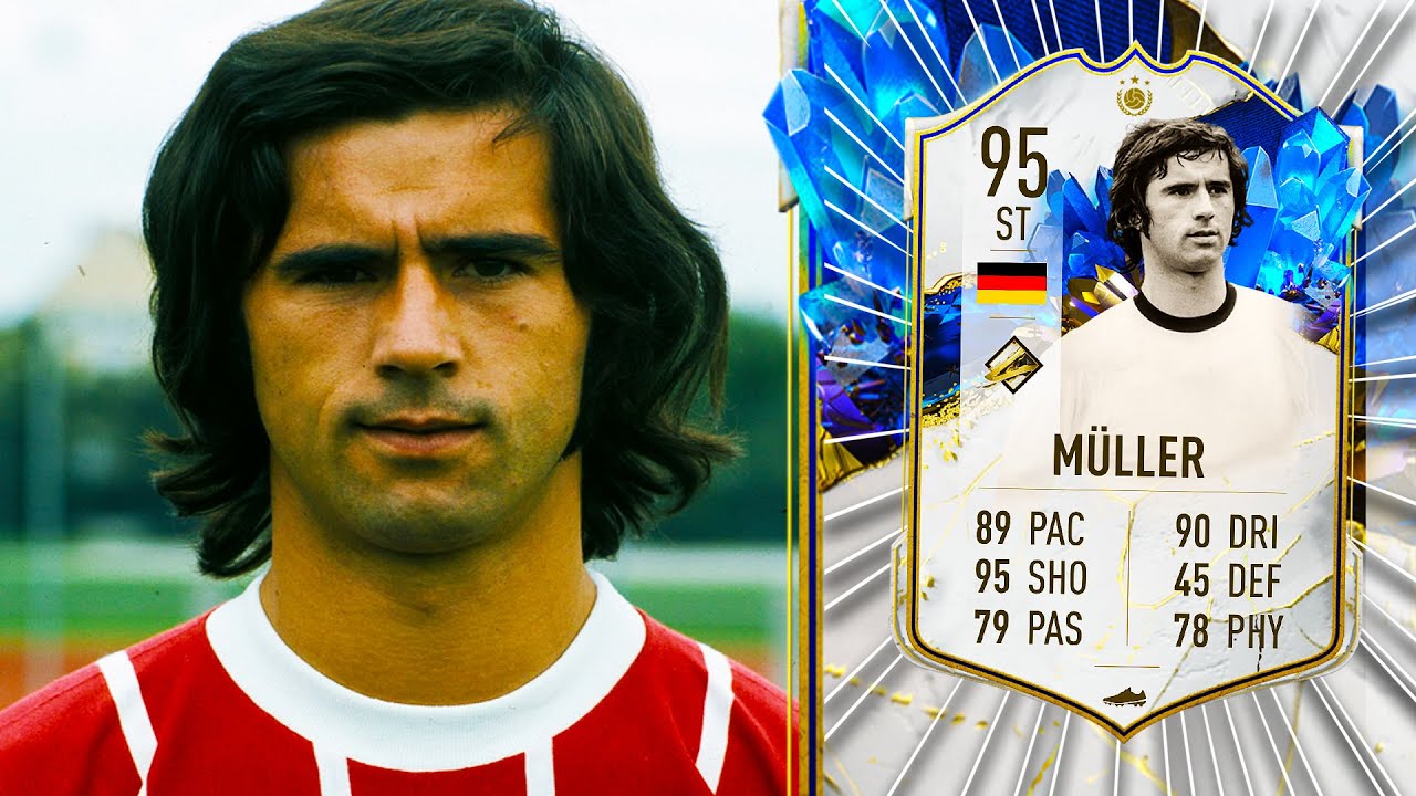 95 TOTY ICON MULLER PLAYER REVIEW - FIFA 23 - YouTube