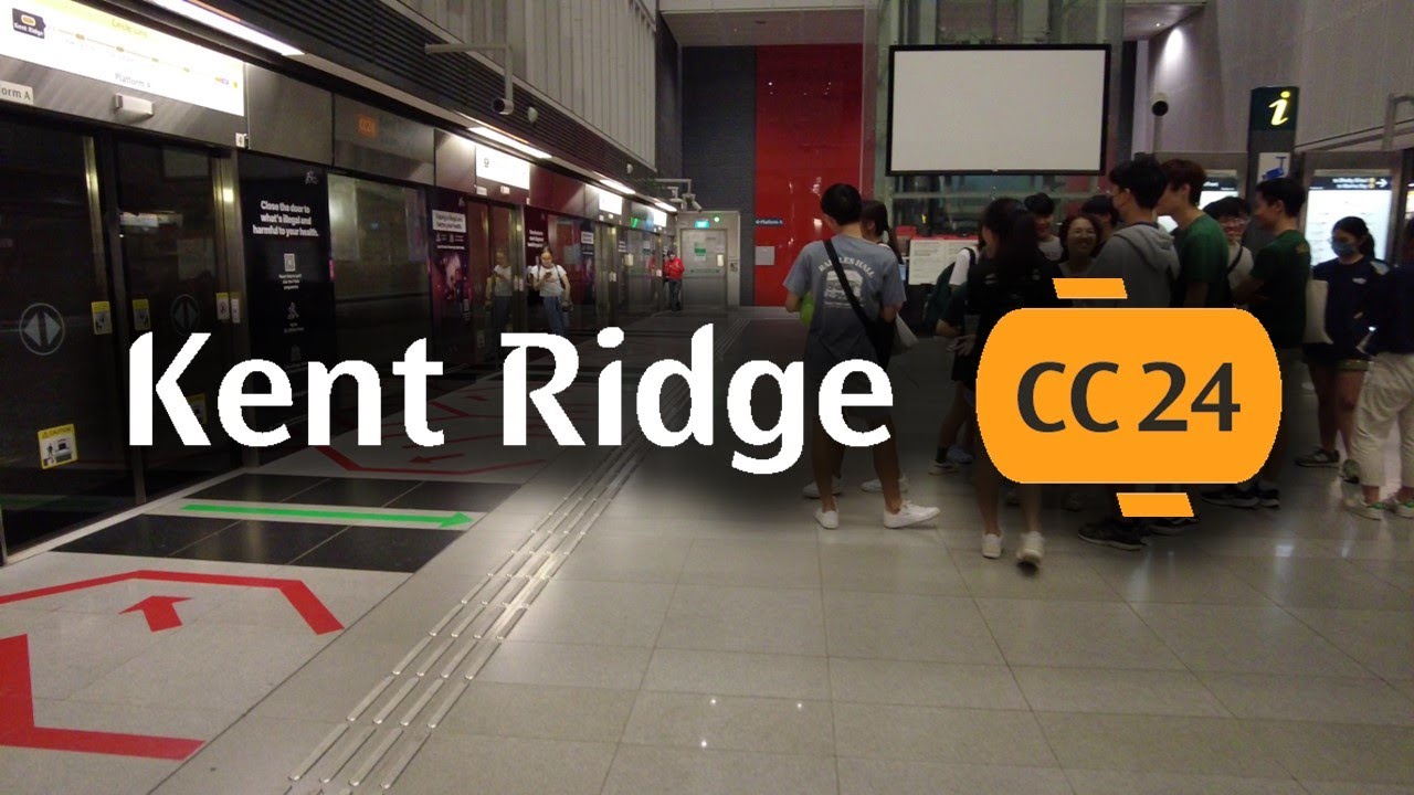 CC24 Kent Ridge MRT Station: Exit B to Platforms | Circle Line - YouTube