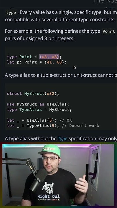 The newtype pattern vs type aliases in Rust #shorts - YouTube