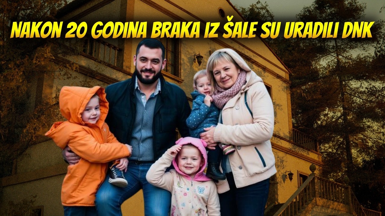 Nakon 20 godina braka iz šale su uradili DNK test pa posle rezultata su ...