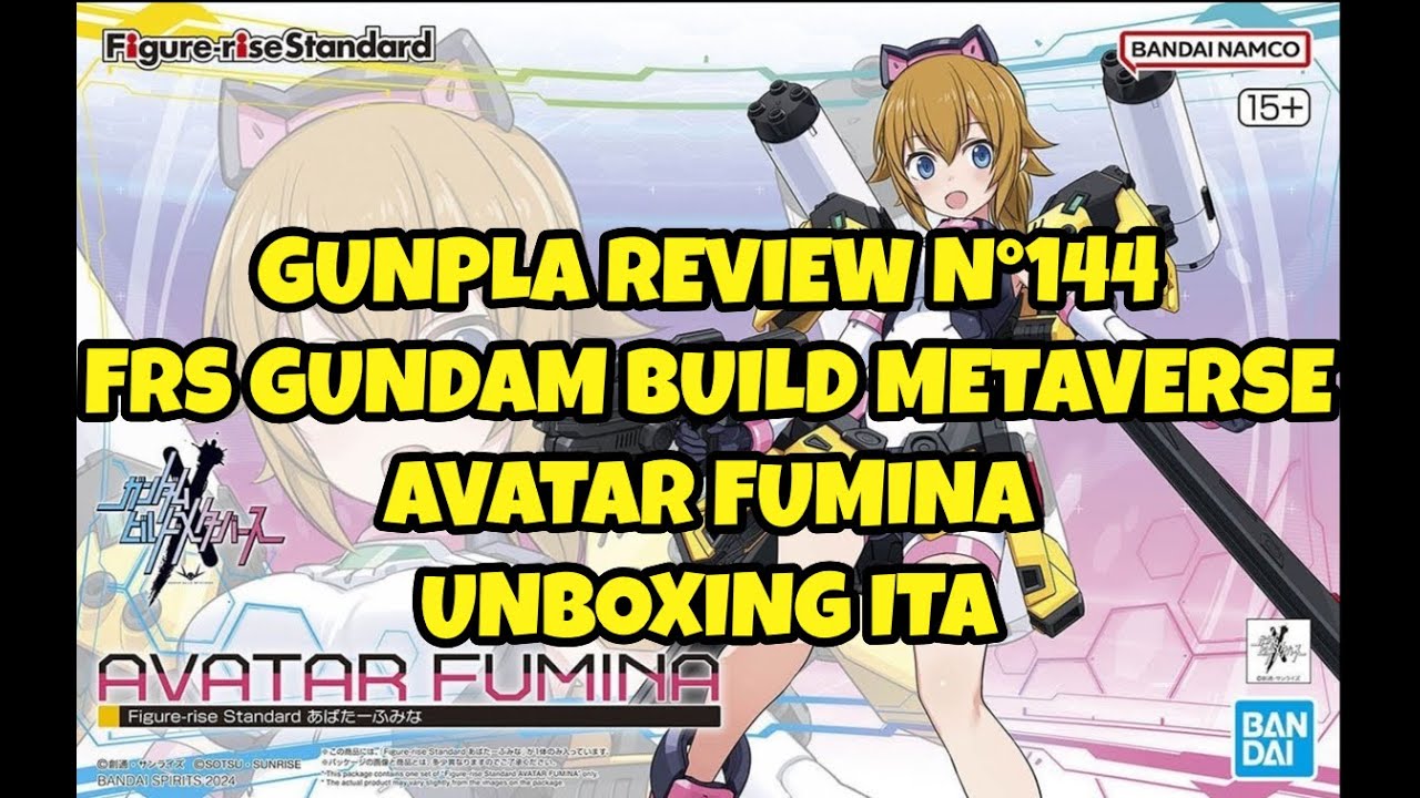Figure Rise Standard Gundam Build Metaverse Avatar Fumina Unboxing ITA ...