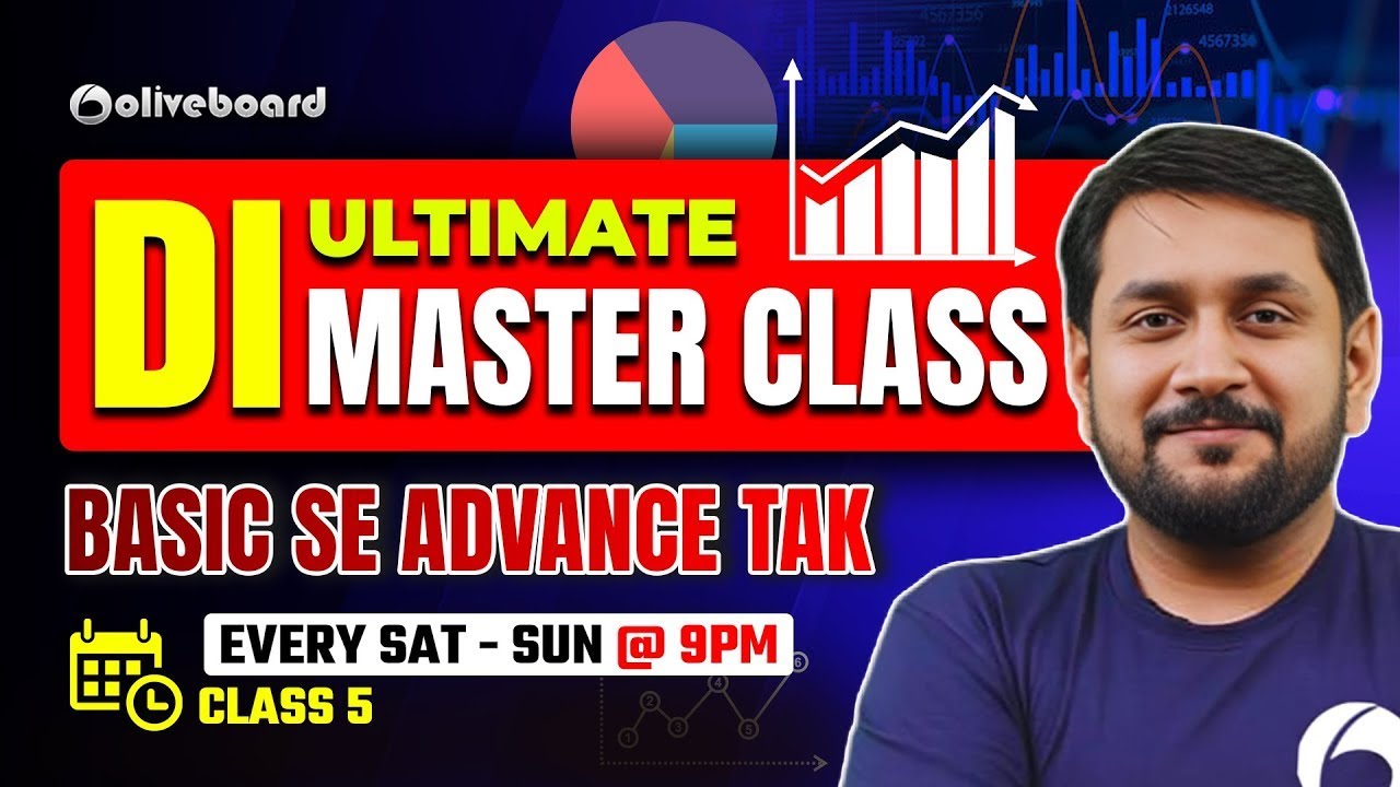 Ultimate DI Master Class - 5 📊📈 | SBI PO DI | SBI Clerk DI | NIACL Assistant DI | By Prabal Sir ...