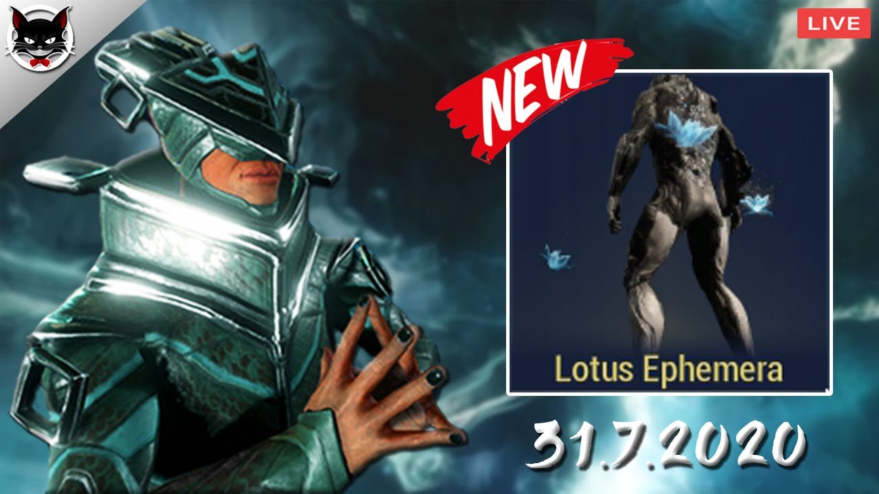 [LIVE] WARFRAME - รอบาโร ( 31.7.2020 ) [ Lotus Ephemera ] - YouTube
