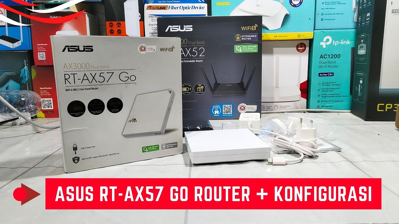 Review Asus RT-AX57 Go Router Langsung Konfigurasi Sampai Terhubung Ke ...