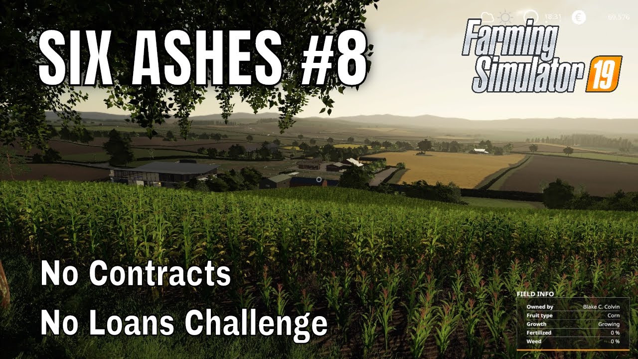 FS19 Six Ashes #8 First winter Timelapse FS19 Uk Map Farming Simulator ...