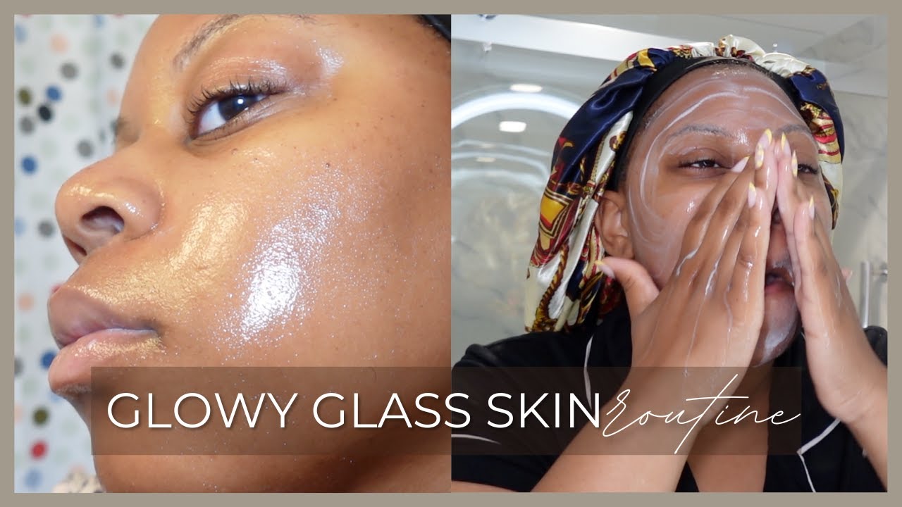 My 6 Step Glass Skincare Routine *DRY & SENSITIVE* - YouTube