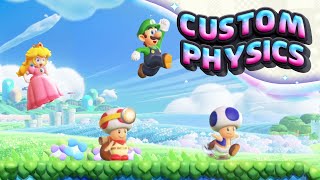Giving Super Mario Bros. Wonder Characters Unique Physics | Doovi