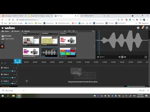 Importing Your Audio Into WeVideo - YouTube