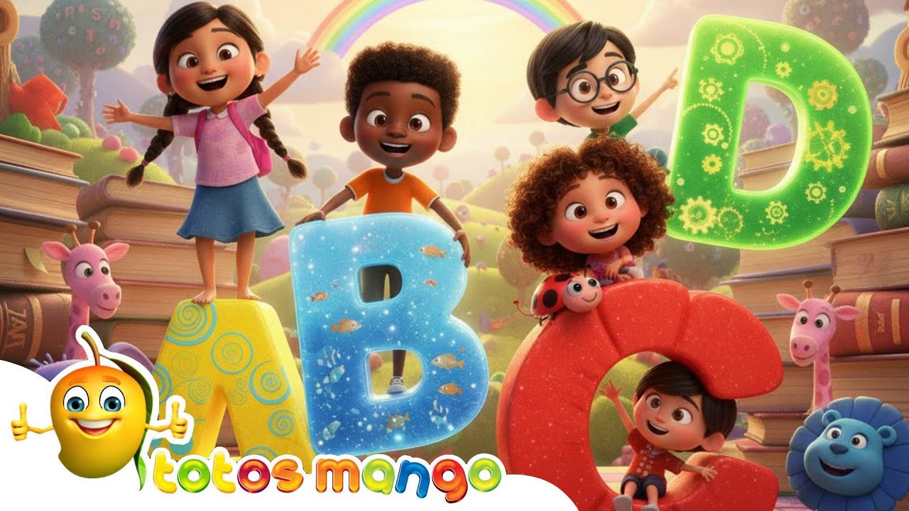The Alphabet Is So Much Fun | Kids Songs | Totos mango nursery rhymes ...