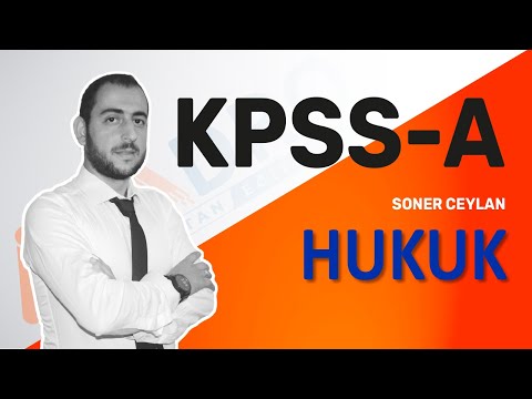 A KADRO UZAKTAN EĞİTİM - İdari Yargı Hakimlik Anayasa Hukuku - Soner Ceylan