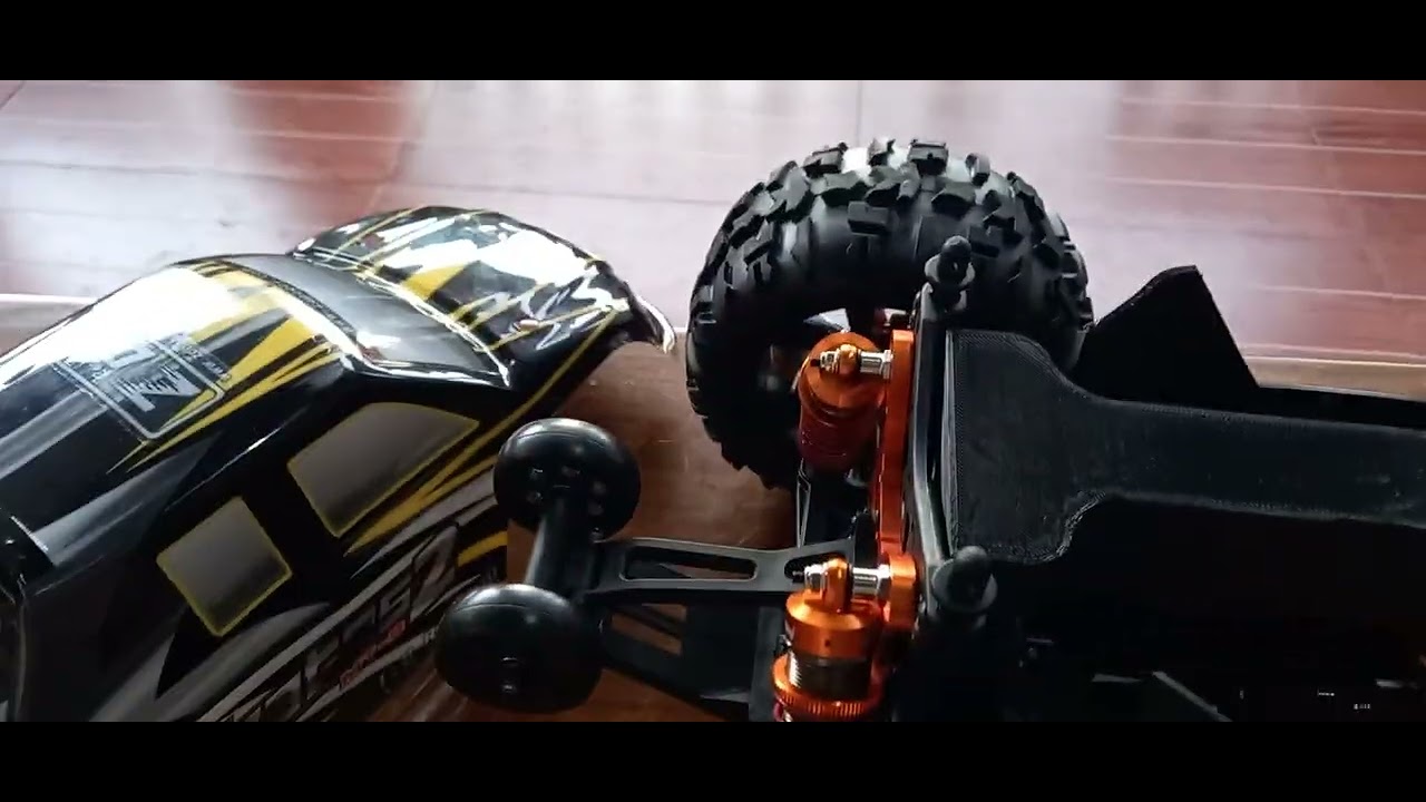 zd racing pirates 2 9116 v3 fully modified with backbone and side ...