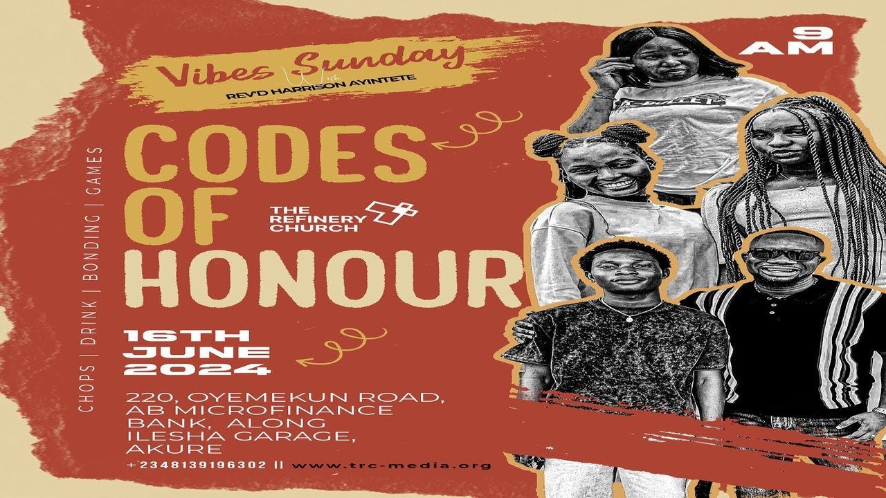 SUNDAY SERVICE | CODES OF HONOUR - YouTube