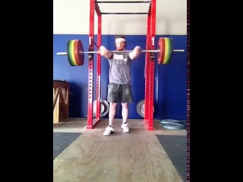 Front Squats WITH Straps & Tempo - YouTube
