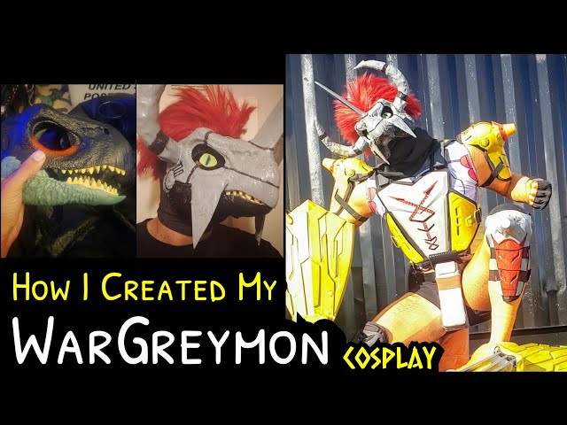 Cosplay De Wargreymon My Custom "WarGreymon" Cosplay (TstunningSpidey)