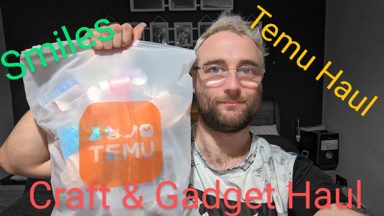 Temu haul | Craft | Gadget & Smiles | Not Sponsored - YouTube