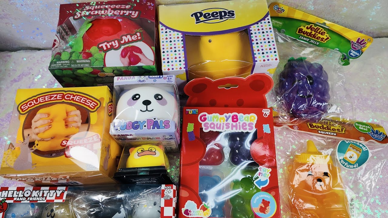 I Found the Strangest Squishies at Five Below | Satisfying Video - YouTube