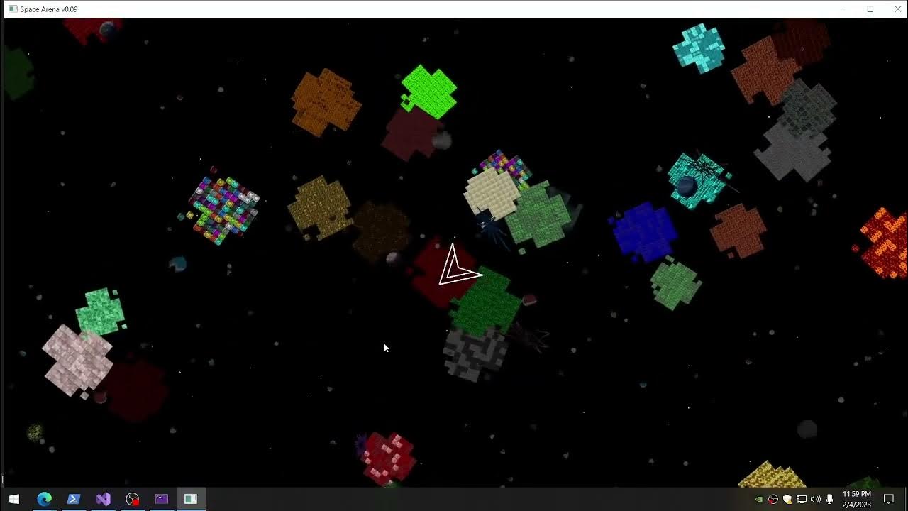 Asteroids Quickie, adding the ship and bullets: C++/OpenGL, chatGPT, CodinGame, Kofi - YouTube