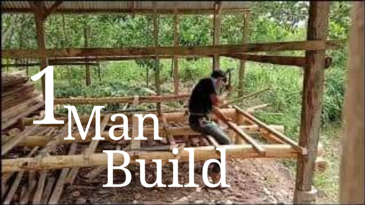 How to build a native house in the Philippines - YouTube