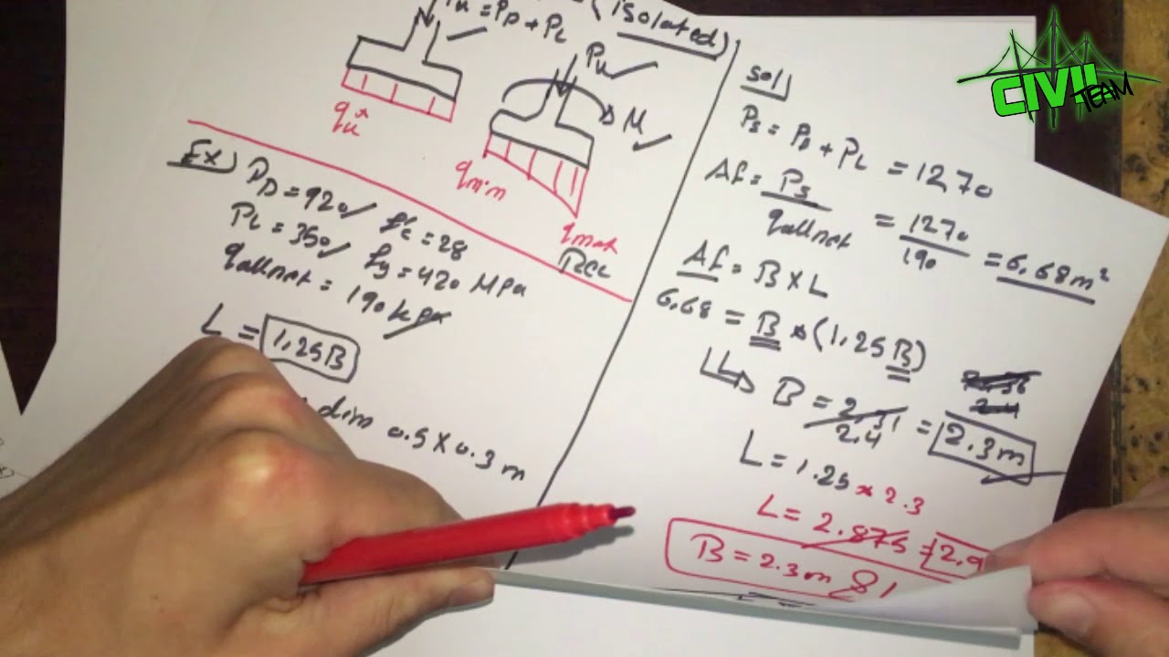 .::Foundation || Part 7 || Single Footing 1::. - YouTube