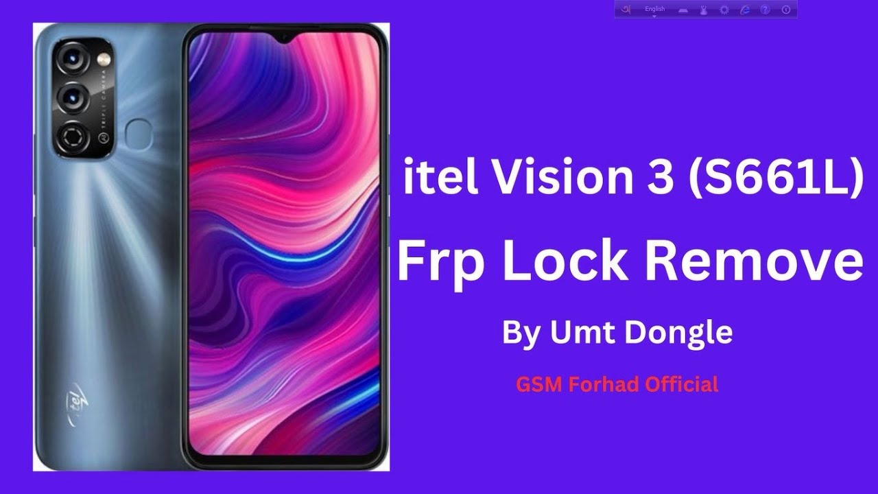 Itel Vision 3 S661L FRP Lock Remove - YouTube