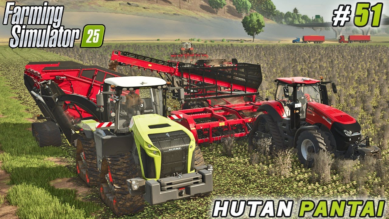 Testing New Equipment For Faster Sugar Beet Harvesting | FS 25 | Hutan ...
