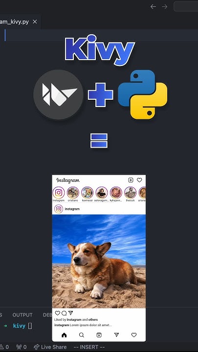 APPLICATION MOBILE en Python ??? 🤯 #kivy #android #ios - YouTube