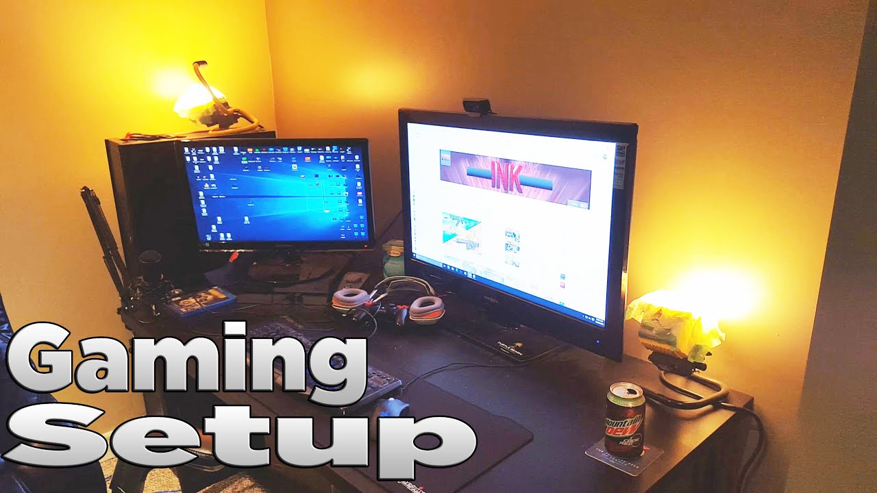 My Epic Gaming Setup (40K Subscriber Special) - YouTube