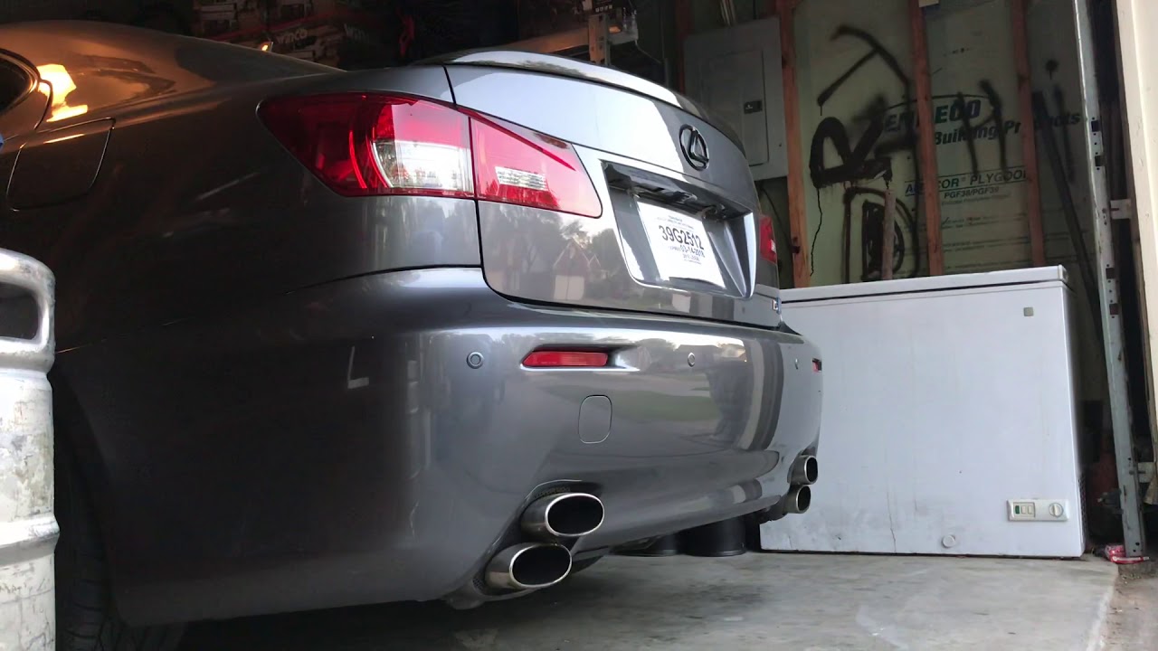 Lexus Isf coldstart- JoeZ intake/exhaust / ppe headers - YouTube