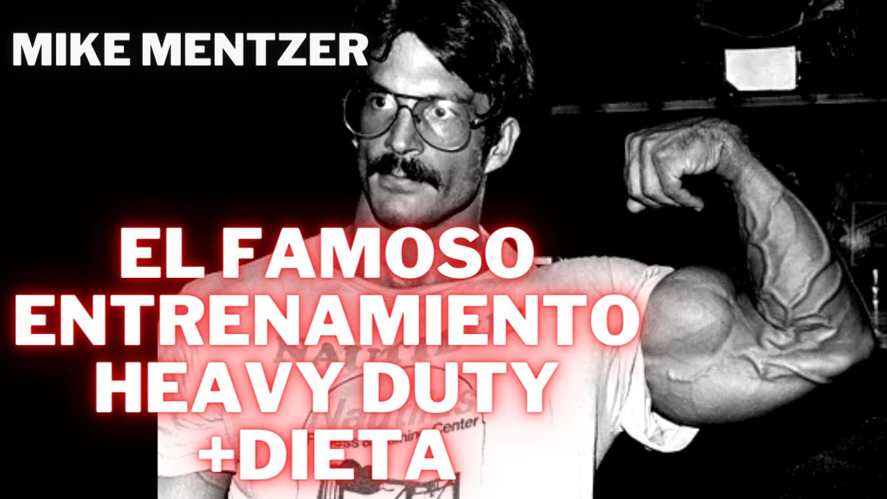 COMO ENTRENABA MIKE MENTZER *EL ENTRENAMIENTO QUE CAMBIÓ EL MUNDO DEL ...