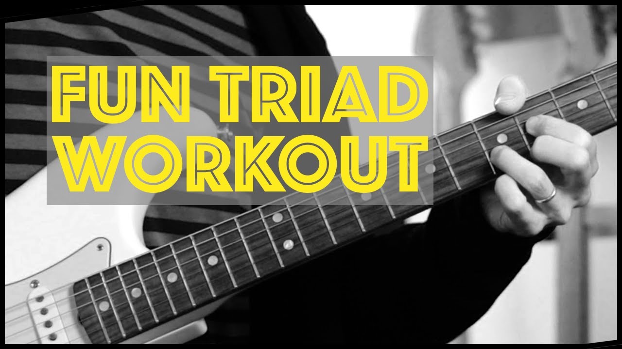 A fun & musical way to practise ALL your triad shapes - YouTube