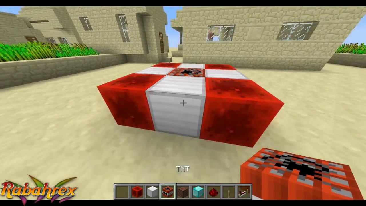 Minecraft: Como hacer una Bomba Atómica de Redstone - Rabahrex - YouTube