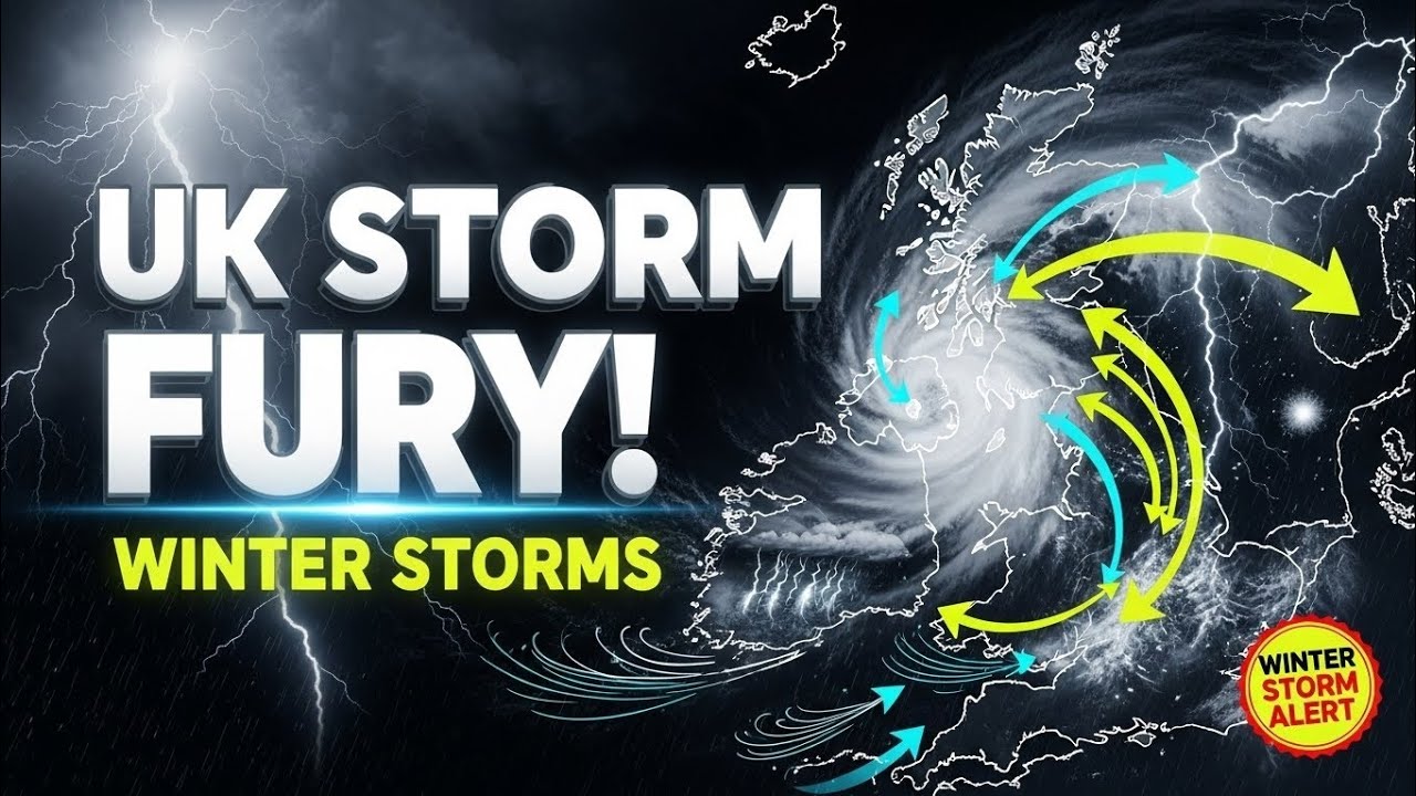 Storm Tracks & Winter Storms: How the UK Faces the Fury! - YouTube