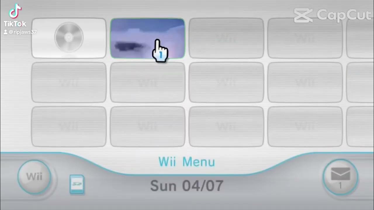 Exploding penguin on Wii menu - YouTube