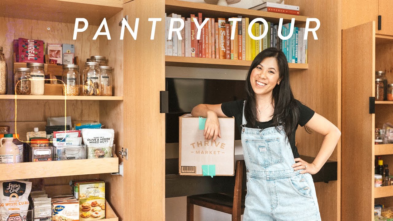 PANTRY TOUR! What's Inside my Organized Pantry - YouTube