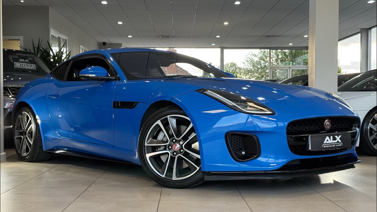 Is ULTRA Blue The Best Colour On A Jaguar F-Type? - YouTube