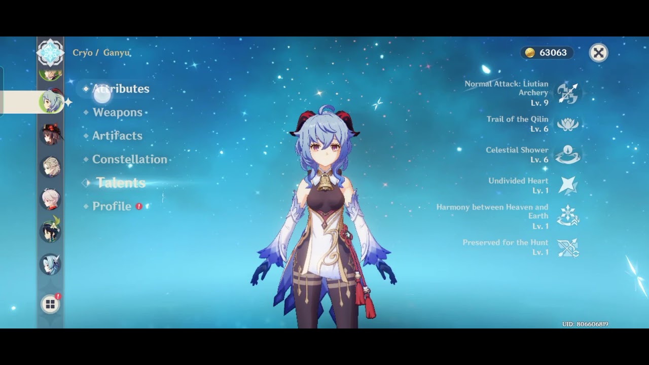 Sunfire Ganyu Team Comp - YouTube