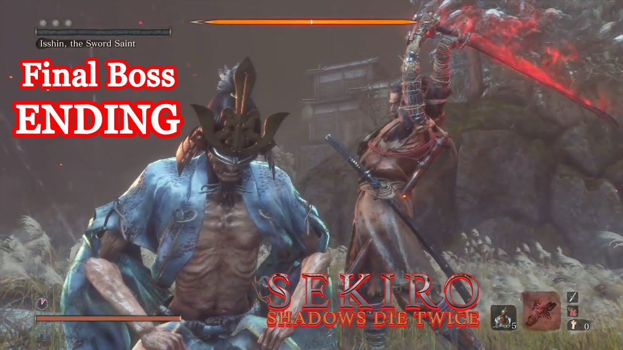 Sekiro: Shadows Die Twice (2019) - Final Boss Fights & Ending Scene ...