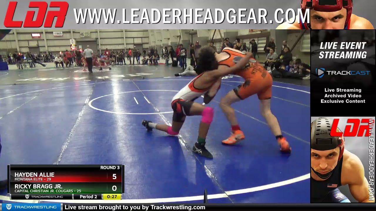 TB MIDDLE SCHOOL 129-134 Hayden Allie Montana Elite Vs Ricky Bragg Jr ...
