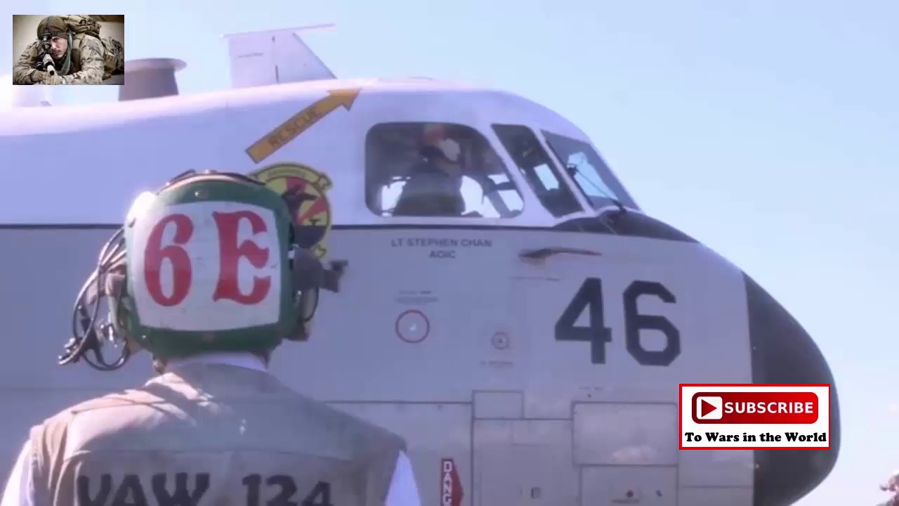 USN C-2 Greyhound / Carrier Onboard Delivery Turboprop Plane - YouTube