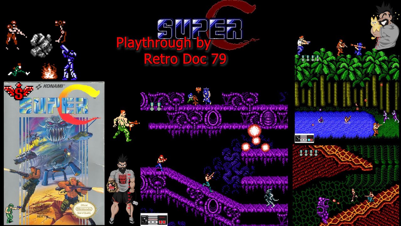 Super C Playthrough with 10 life code - YouTube