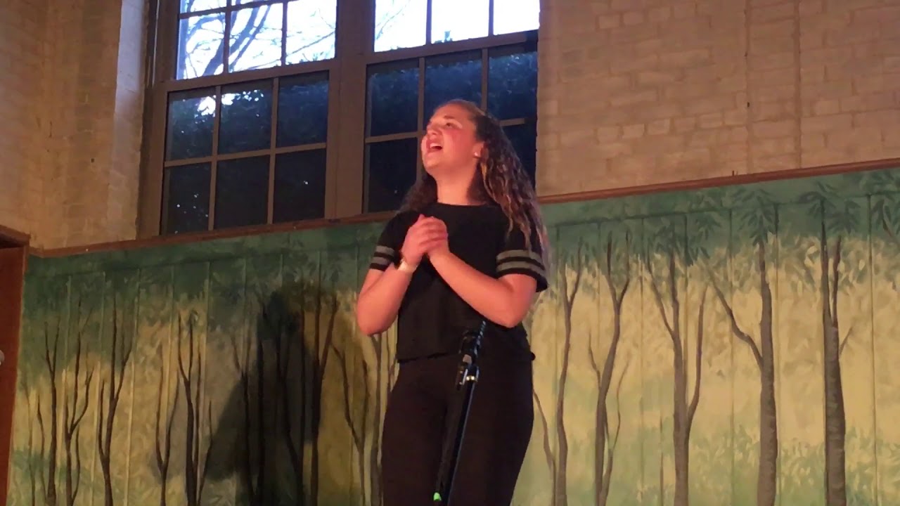 Eleanor singing One Perfect Moment - YouTube