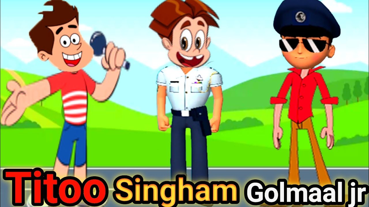 Little Singham, Golmaal jr, Titoo, Shadow Puzzle || Latest Cartoon Game ...