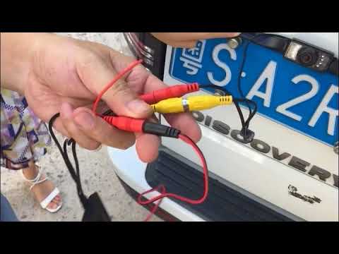 How to install a digital wireless backup camera with 4.3 inch monitor ...
