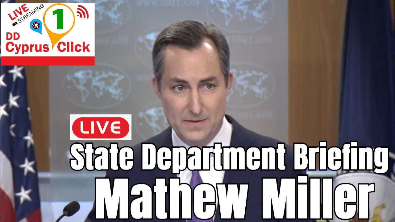 State Department briefing with Matthew Miller - YouTube