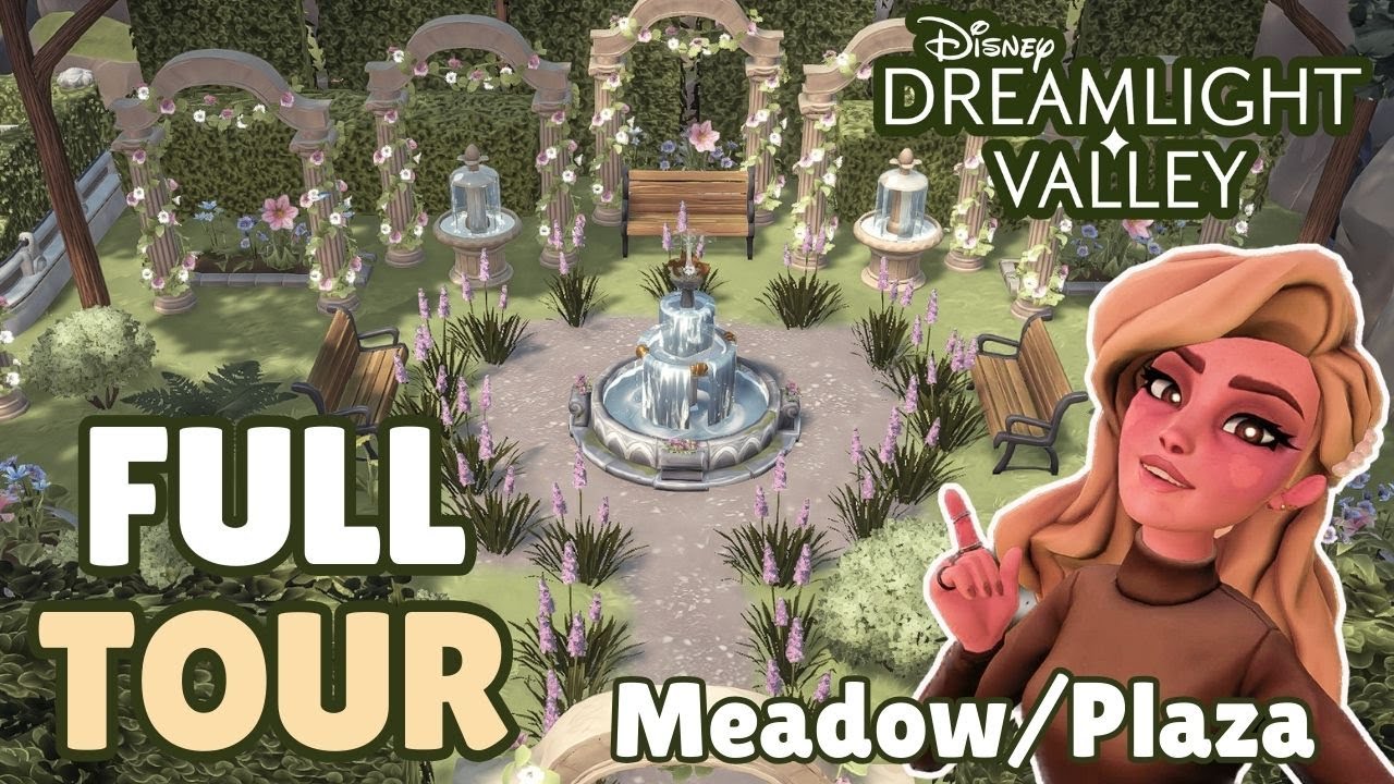 Plaza and Peaceful Meadows Tour 🌷 / Design Layout / Decorating Ideas in ...