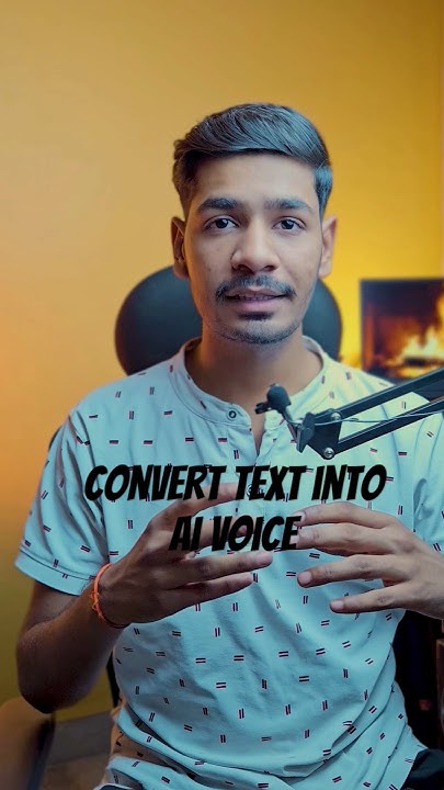 Convert text into AI voice - YouTube
