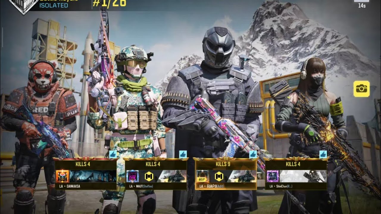 20250118, 4:09 PM, CODM BR Isolated Squad TPP @LORDASSASINclan - YouTube