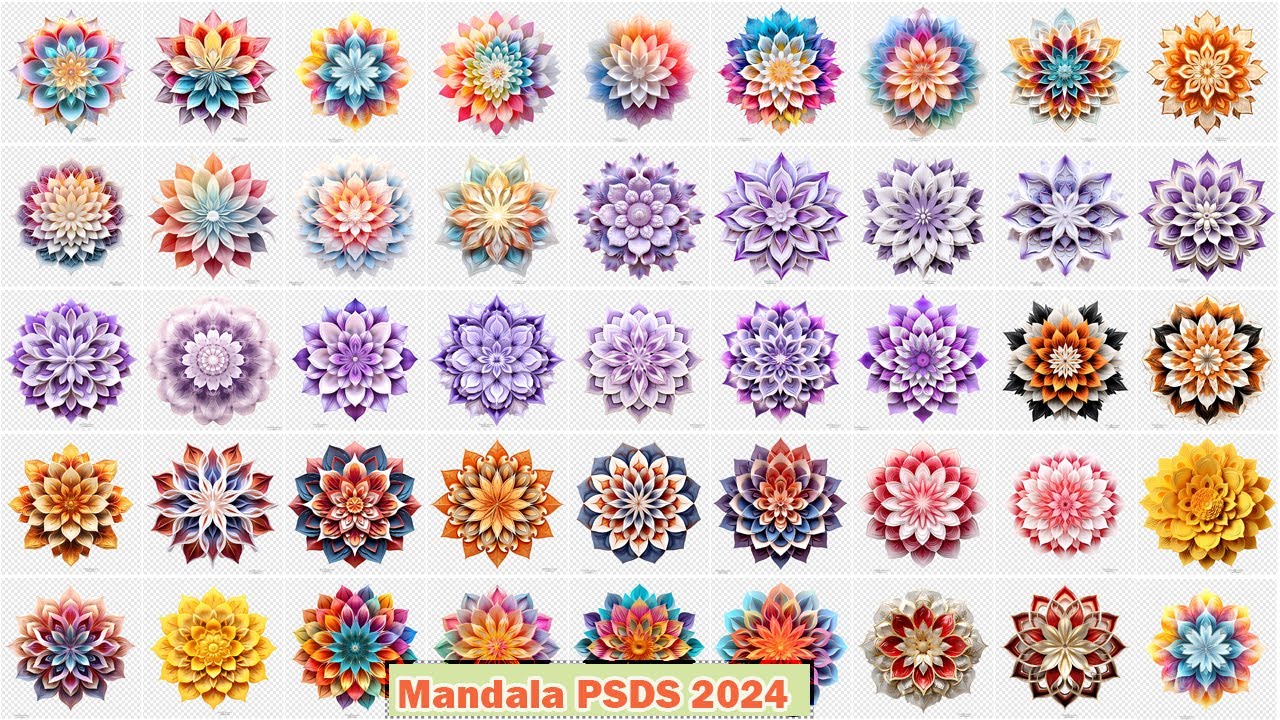 Mandala Psd Designs 2024 - YouTube